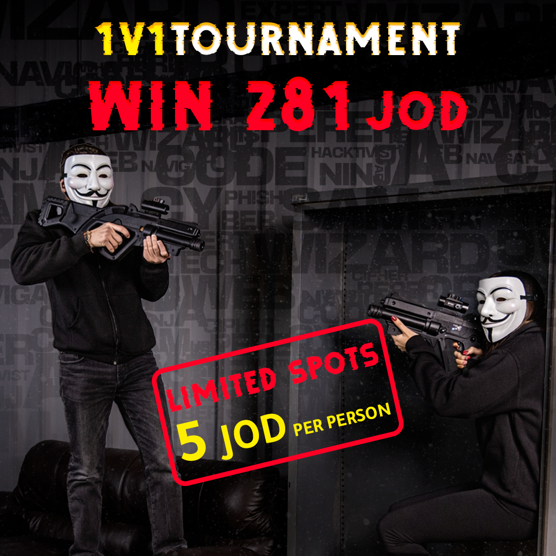 1v1 Laser Tag Sniper Tournament Abdali Mall | Book Your Adventure ...